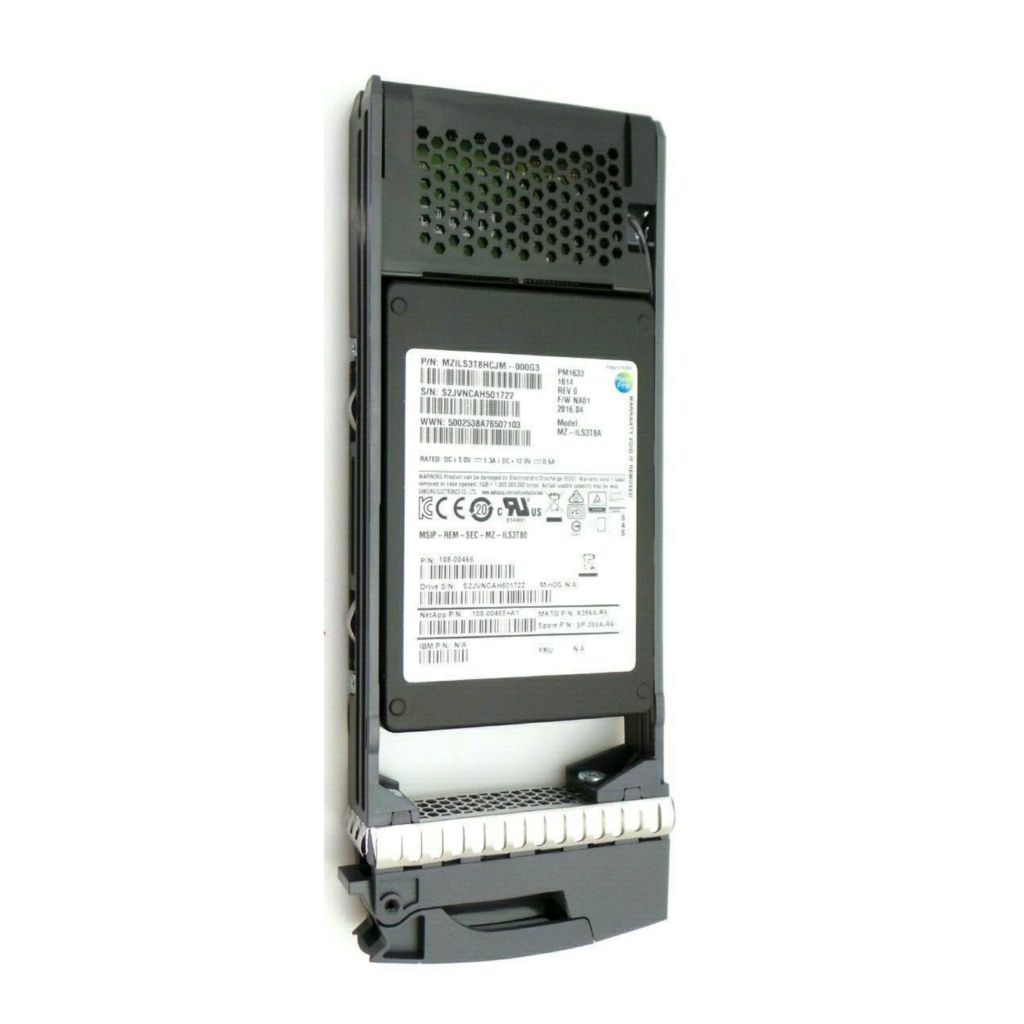 X356A-R6 NetApp 3.8TB 2.5" 12Gbps SAS SSD - SP-356A, 108-00468